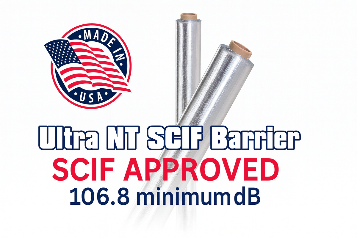 ULTRA NT SCIF Barrier product samples — ULTRANTSCIFBarrier.com